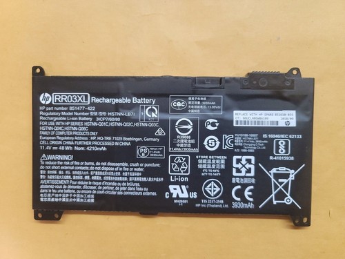HP Probook 430 G4 430 G5 Li-Ion Battery RR03XL HSTNN-UB7C 851610-850 ...