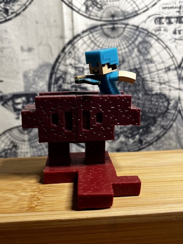 Minecraft Craftables Figure Nether Fortress Mini Buildable Series 2 | eBay