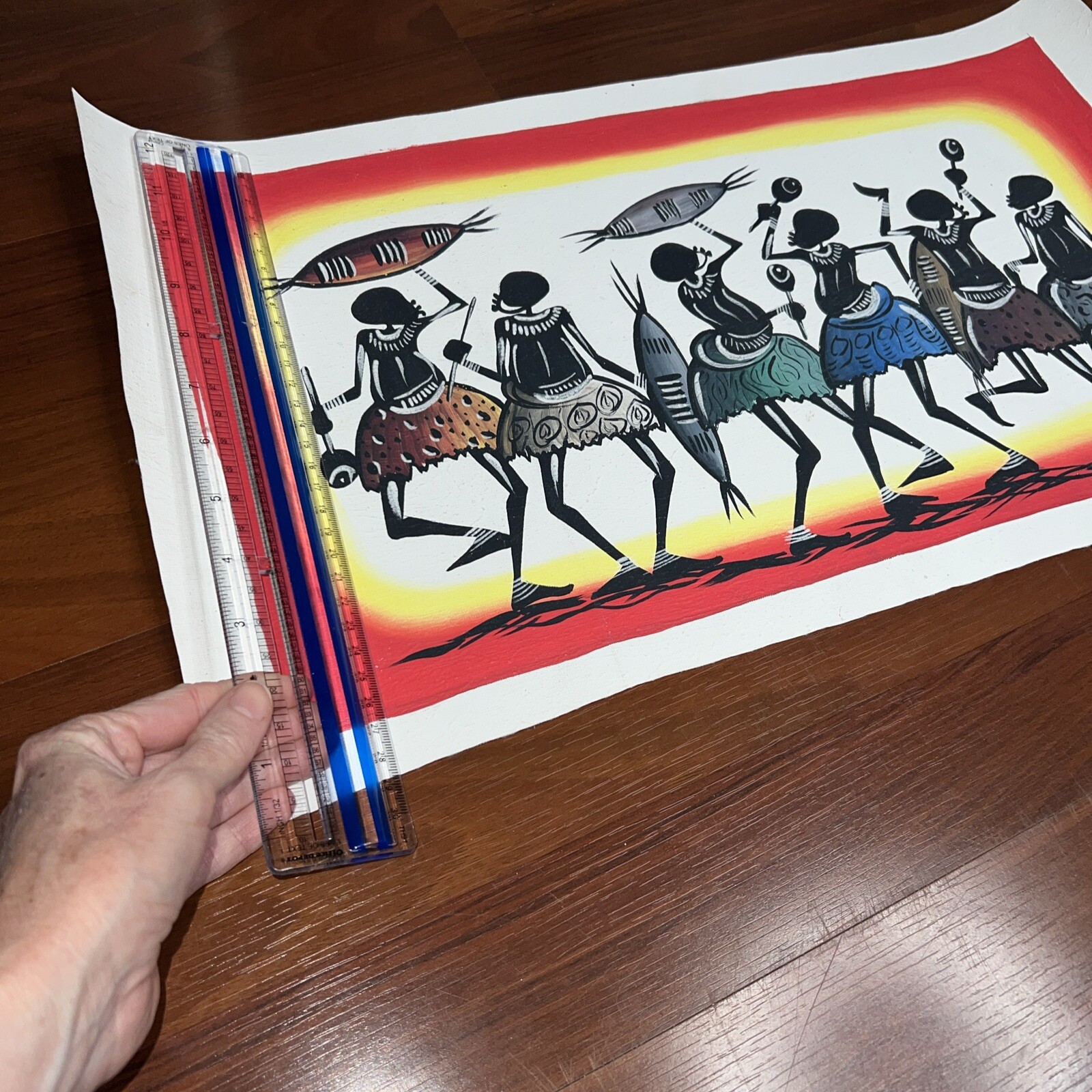 AUTHENTIC African Painting(NOT a Print or a Copy) Original African Art ...
