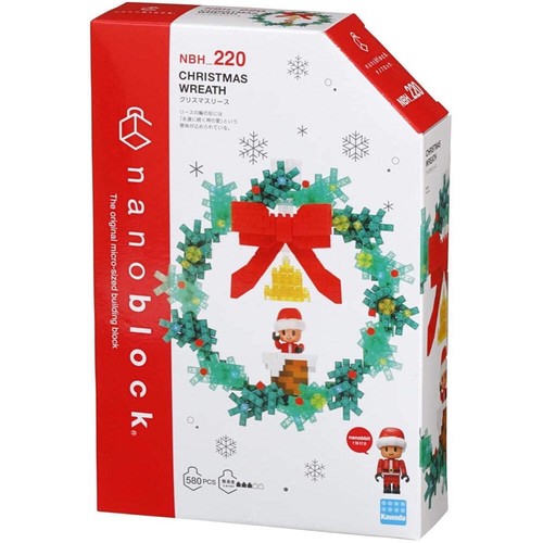 Nanoblock NBH-220 Christmas Wreath Brand New | eBay