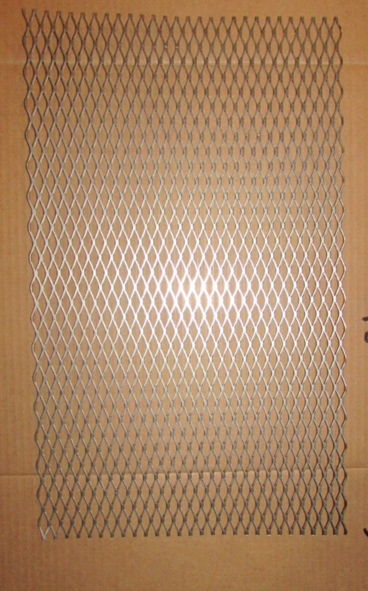 1/2-#16. 304 STAINLESS STEEL FLATTENED EXPANDED METAL-- 6-3/4" X 24" | eBay