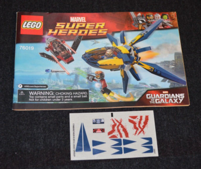76019 INSTRUCTION BOOKLET & ORIGINAL STICKERS ONLY For Set # 76019 ...