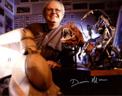 DENNIS MUREN SIGNED 11x14 PHOTO ILM SPECIAL EFFECTS ARTIST STAR WARS ...