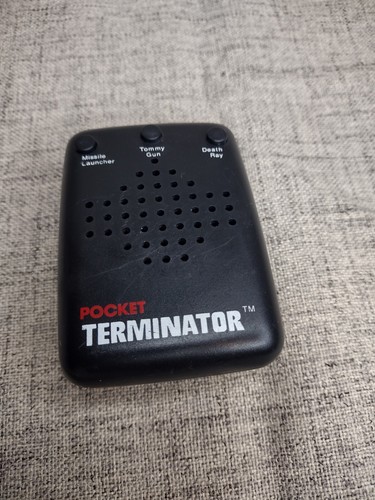 VTG Pocket TERMINATOR Sound Effect Toy - Missile / Tommy Gun / Death ...