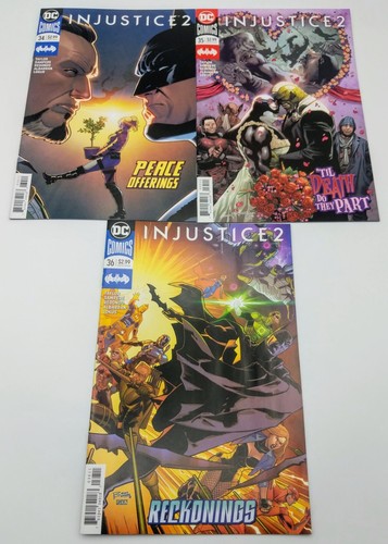 Injustice 2 #34 #35 #36 NM- Justice League Taylor DC Comic | eBay