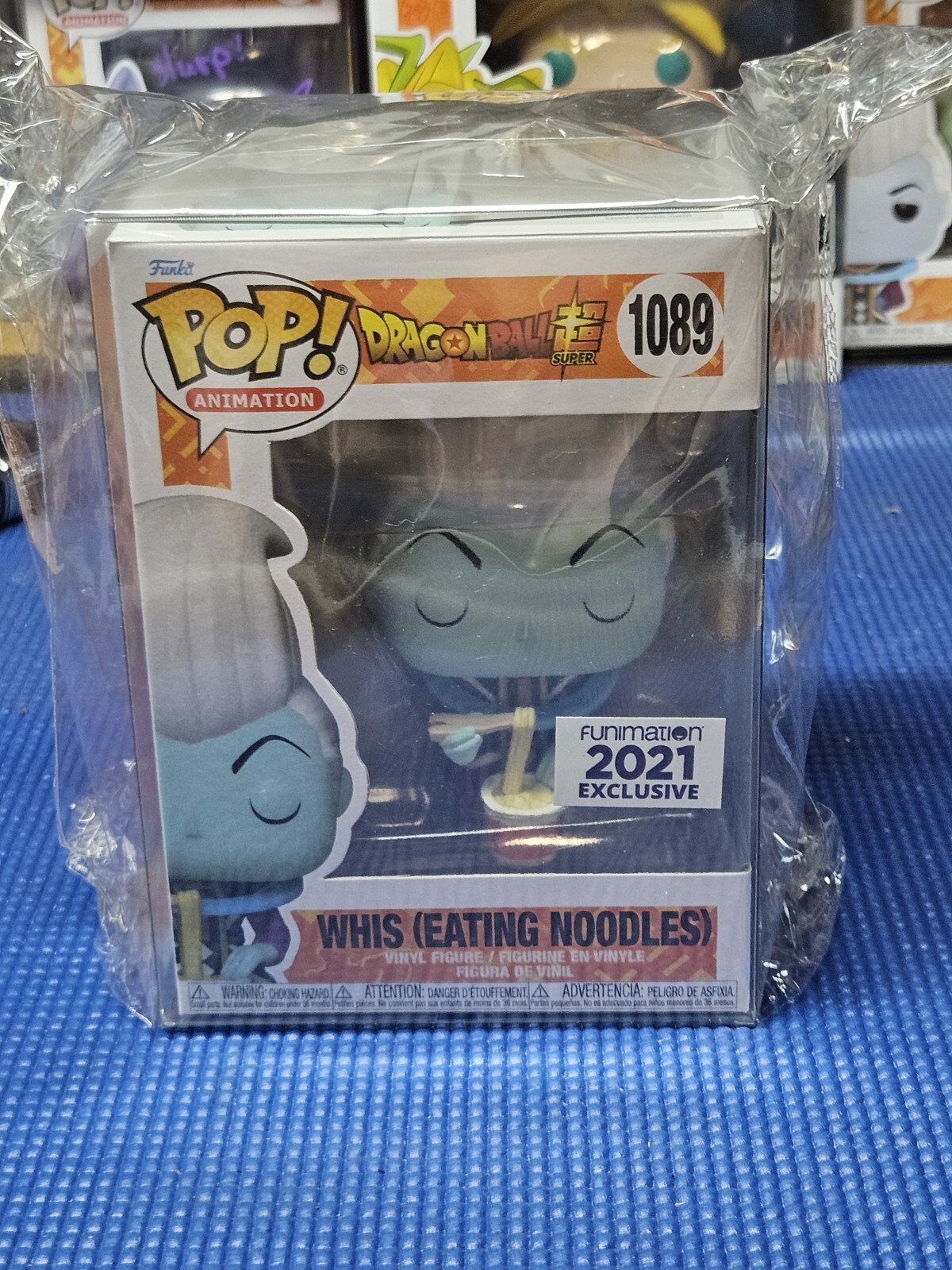 Funko Pop! Vinyl: Whis (Eating Noodles) - Funimation (Exclusive) #1089 ...