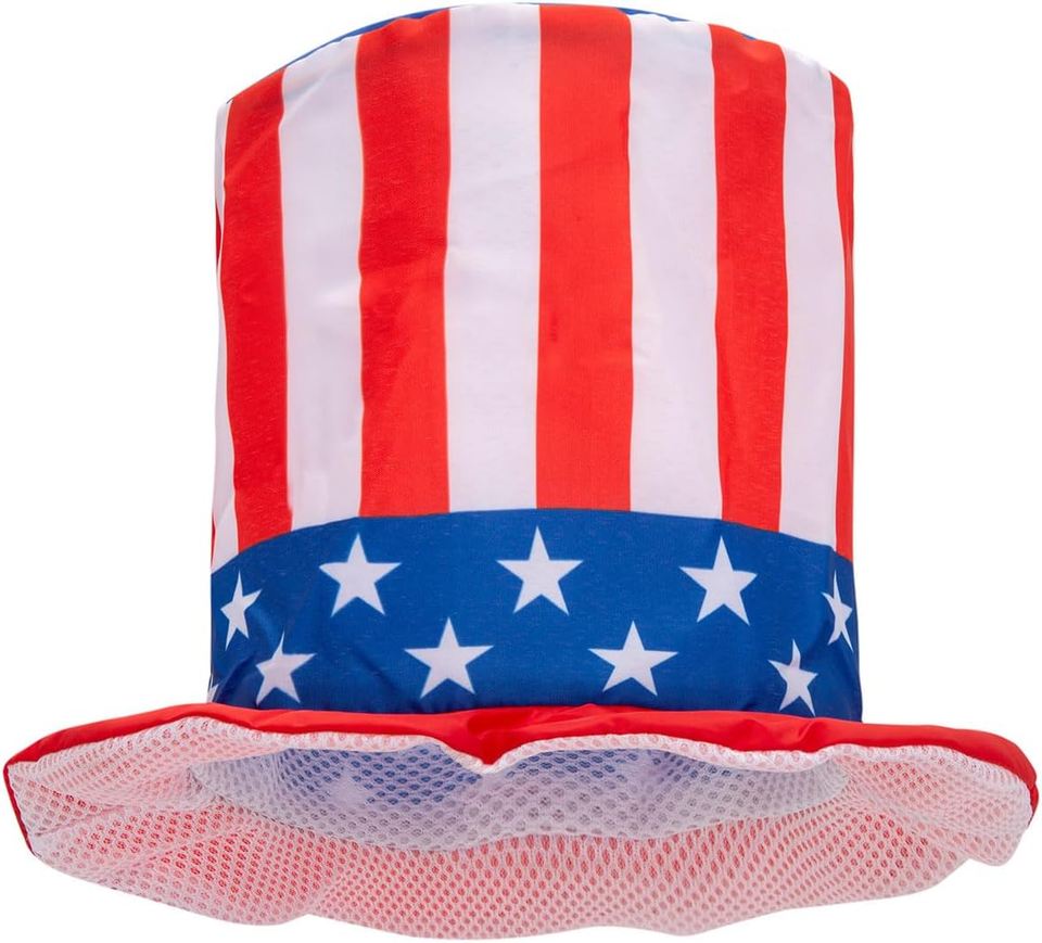 Patriotic Uncle Sam Top Hat, 4th of July Top Hat for Independent Day ...