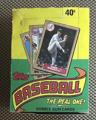 1987 Topps Baseball Fresh 36 Sealed Packs Unopened Wax Box 🔥 | eBay