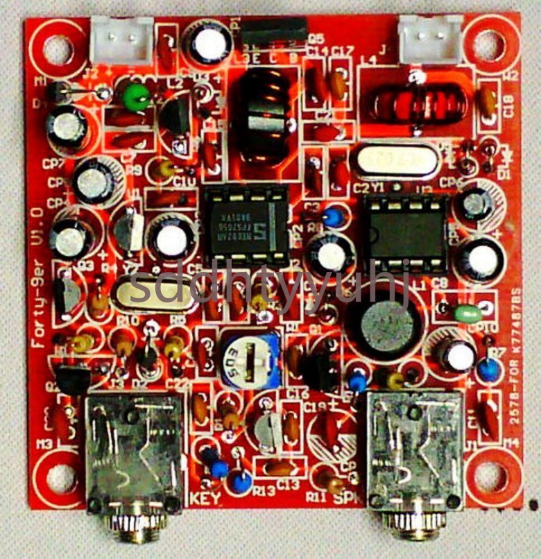 DIY KITS Forty-9er 3W HAM Radio QRP CW HF Radio TRANSCEIVER 7.023MHz ...
