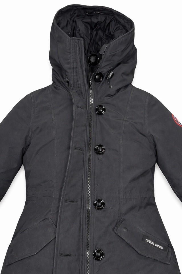 Canada Goose Women’s Black Parka Coat 2XS Style 2580L Hooded Arctic ...
