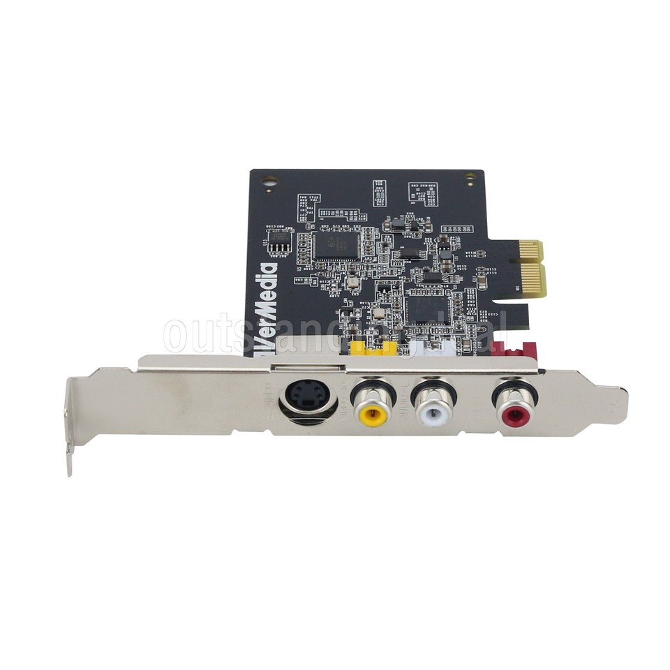 AVerMedia C725B 720x576 Video Card PCIe Video Card Supports AV/S ...