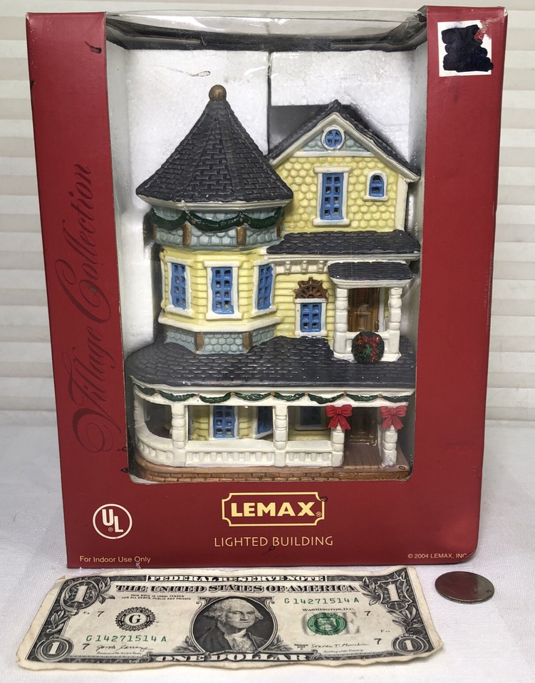Lemax Madsen Manor Store Lighted Building Village Collection 2004 No ...