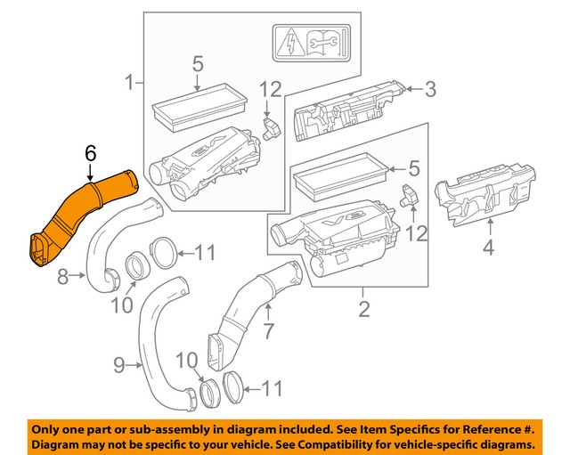 Mercedes-Benz 2780904782 Genuine OEM Air Inlet Duct for sale online | eBay