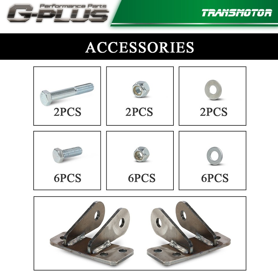 Front Shock Relocation / Extender Kit Fit For 63-87 Chevy C10 C20 ...