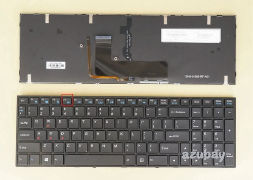 Keyboard for Sager NP8652 NP8657 NP8658 NP8670 NP8671 NP8672 NP8677 ...