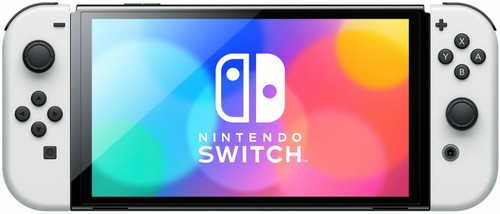 🔥Brand NEW Nintendo Switch OLED 64GB Model Console + White JoyCon FeDex ...