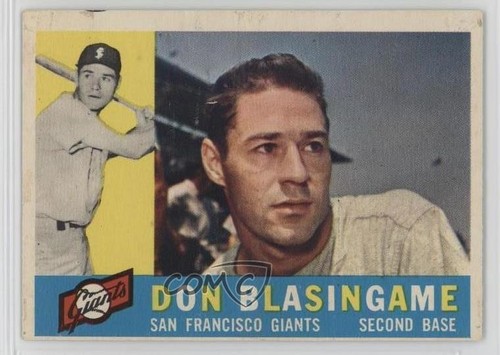 1960 Topps Don Blasingame (Gray Back) #397 | eBay