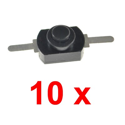 10x Miniatur Schalter 12x8x8mm 1A Druckschalter Modellbau mini ...