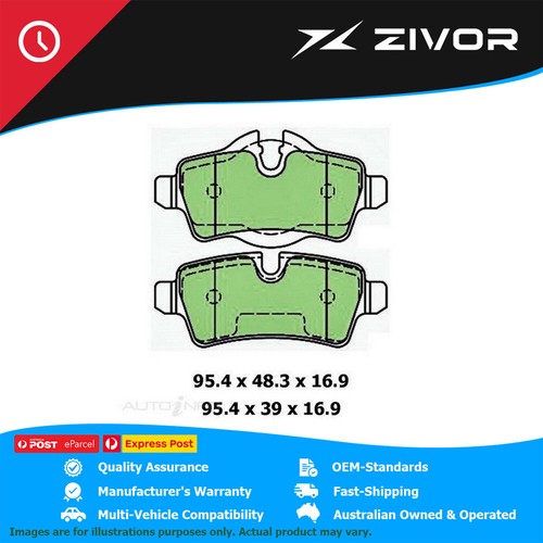 New PROTEX Brake Pads - Rear For MINI COOPER RAY R56 1.6L N16B16U # ...