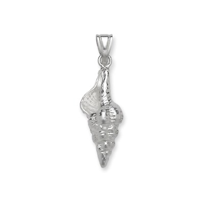 925 Sterling Silver Conch Shell Pendant, Charm | eBay