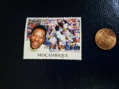 Pele Professional Soccer Player 2010 Mocambique Perforated Stamp (f) | eBay