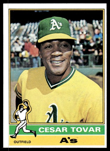 1976 Topps Cesar Tovar #246 Oakland Athletics Baseball Card | eBay
