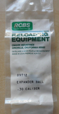 RCBS EXPANDER BALL .30 Caliber 09712 | eBay