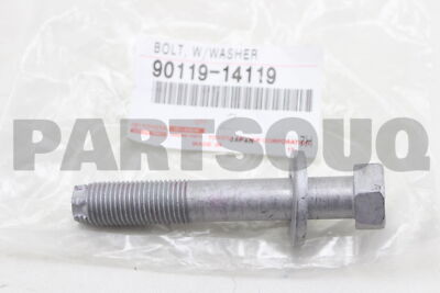 9011914119 Genuine Toyota BOLT, W/WASHER 90119-14119 | eBay