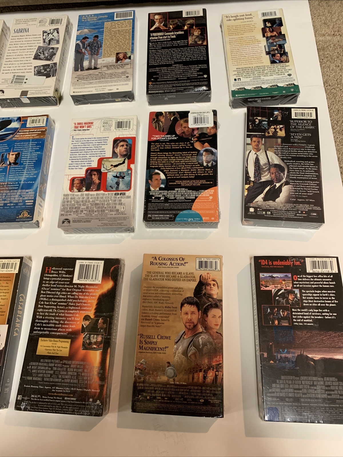 (Lot of 15) Factory SEALED - Vintage Classic VHS Video Tape Movies ...