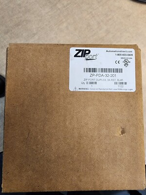 Zip Port Duplex 3A RST RJ45 ZP-PDA-32-201 *Brand New* | eBay