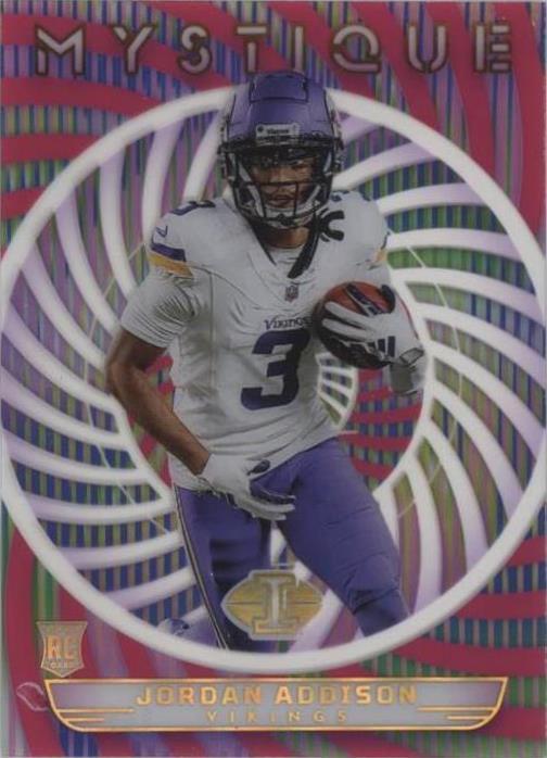 2023 Panini Illusions - Mystique Jordan Addison #20 Pink /399 (RC) for ...