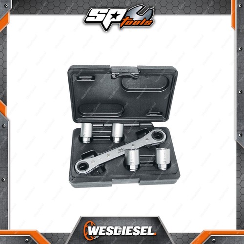 SP Tools 5 Pieces of Stud Remover Set - Stud Extractors Go-thru Ratchet ...