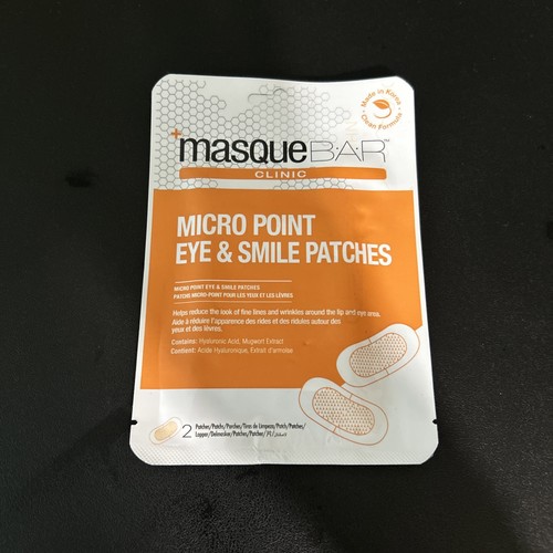 2pk Masque Bar Clinic Micro Point Eye & Smile Patches Mask Reduce Fine ...
