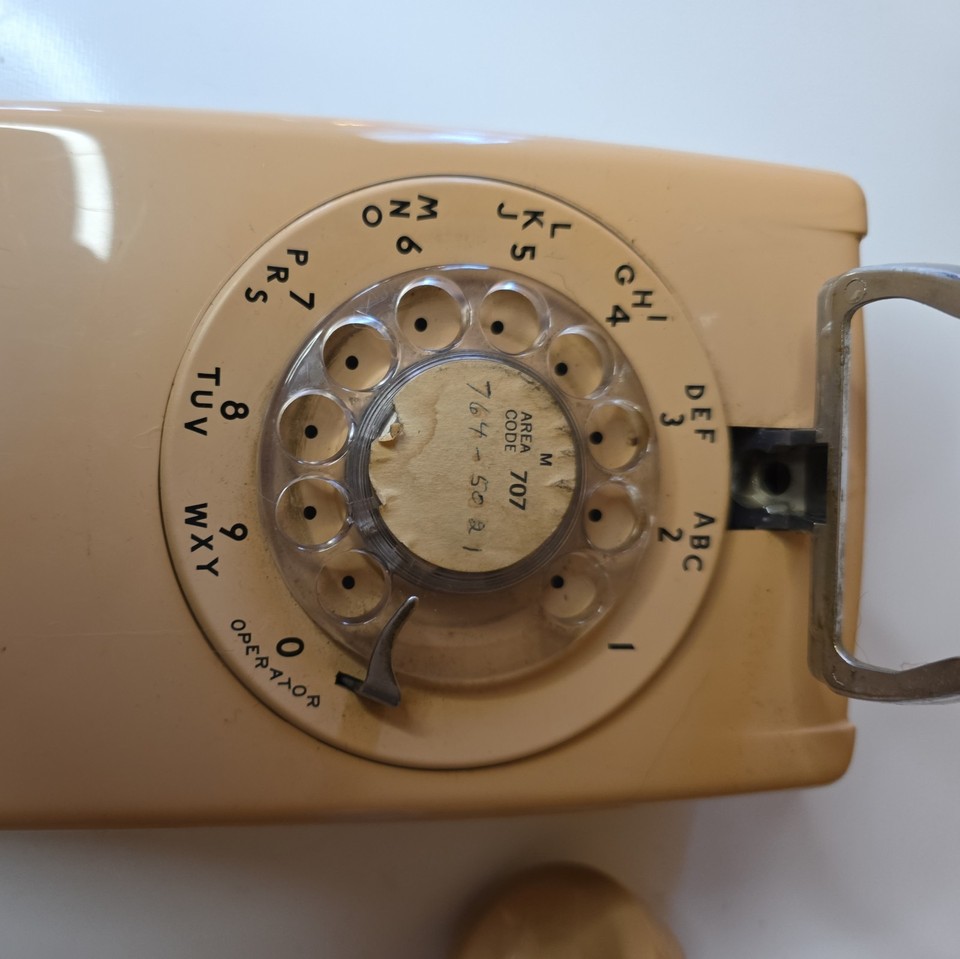 Vintage Bell System Western Electric Wall Phone 554BMP R82-5 | eBay