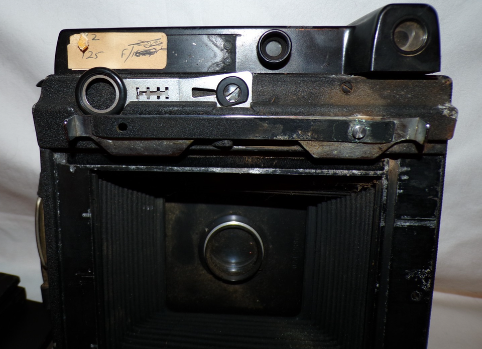GRAFLEX Crown Graphic “Special” 4x5 Press Camera w/ XENAR 135mm f/4.7 ...