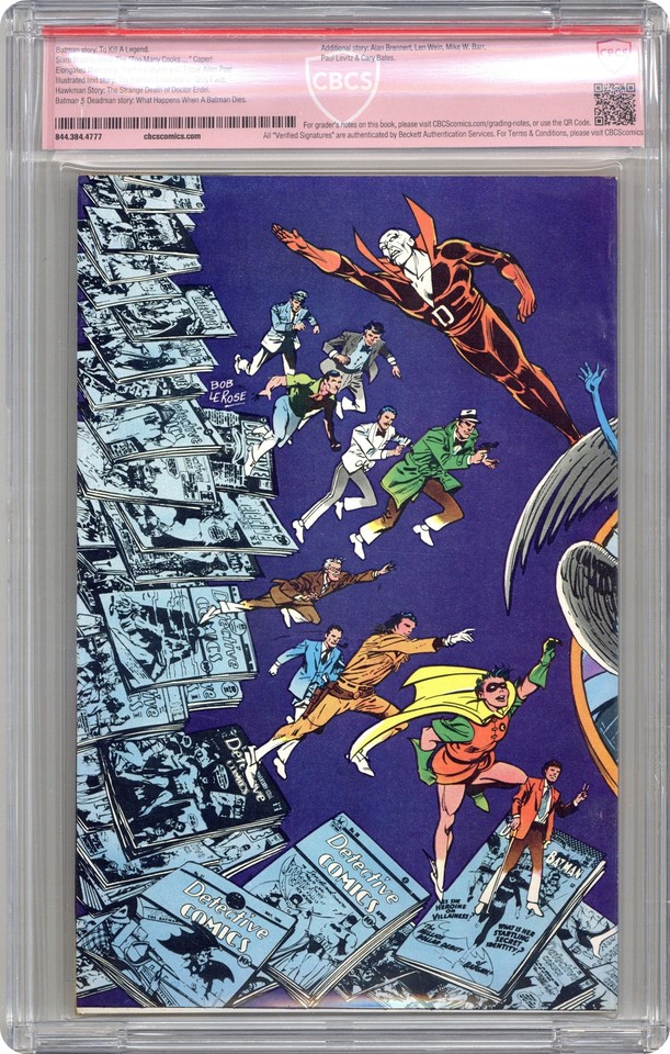 Detective Comics #500 CBCS 9.4 SS 1981 19-3F83B1F-094 | eBay