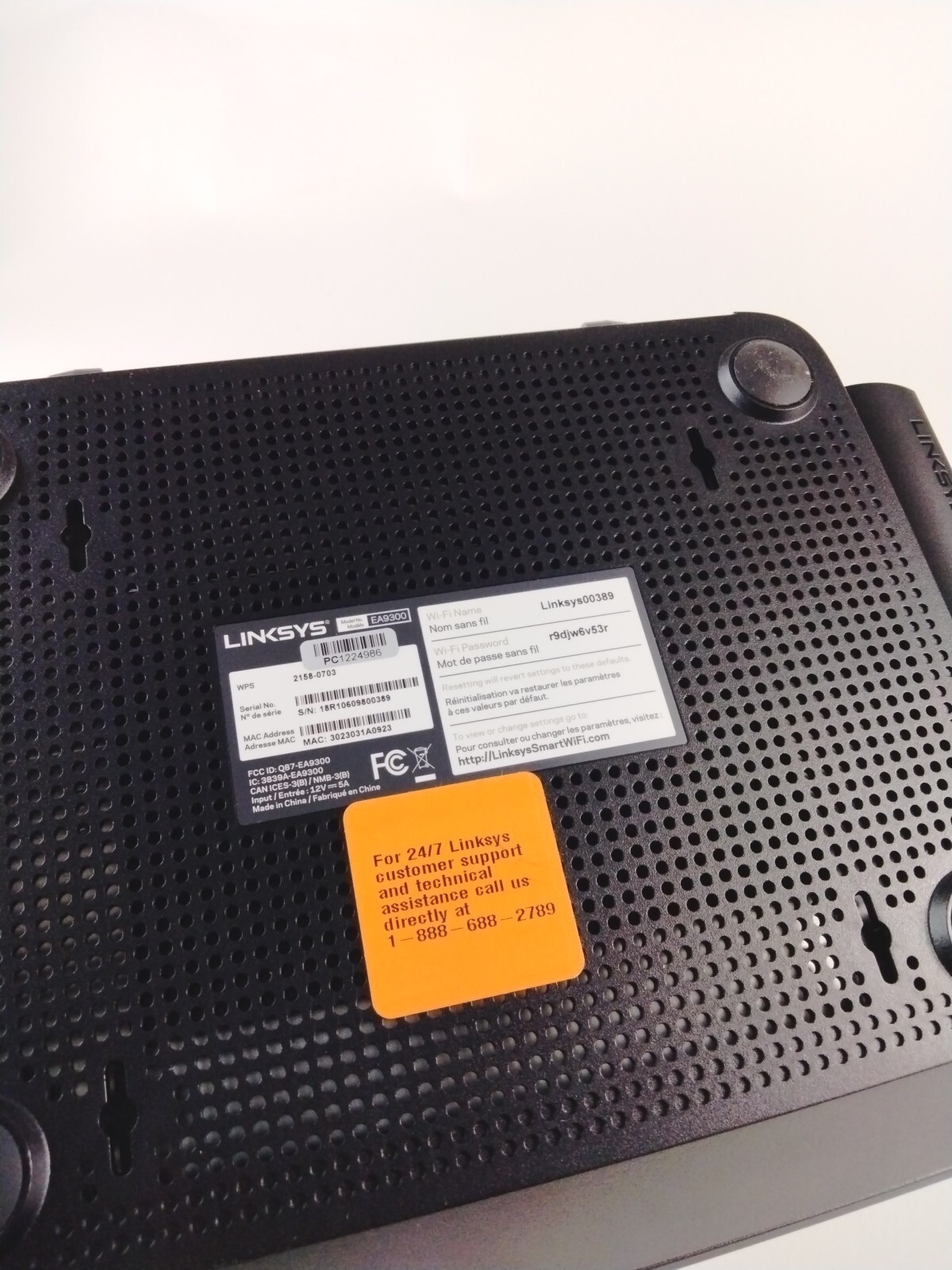 Linksys EA9300 Max-Stream AC4000 Tri-Band 5 Port Wi-Fi Router for sale online | eBay