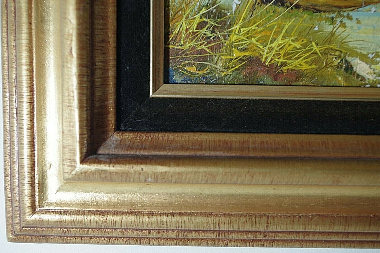 ENGEL ART SEASCAPE OCEAN OIL ON CANVAS ART SIGN 18.1/2'' x 13.1/2 ...