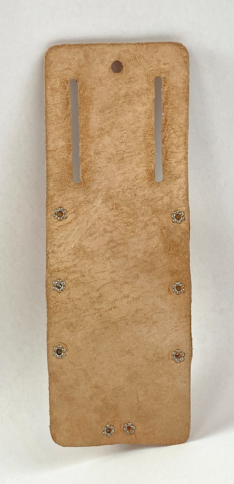 Bull Pin Holder with Slotted Connection Leather | eBay