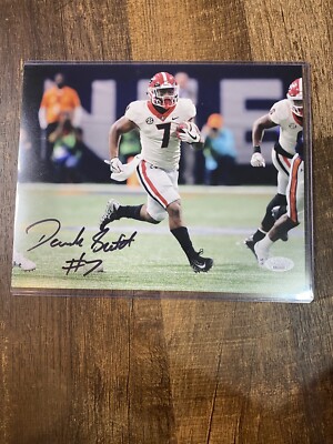 Deandre Swift signed 8x10 photo JSA COA authentic autograph | eBay