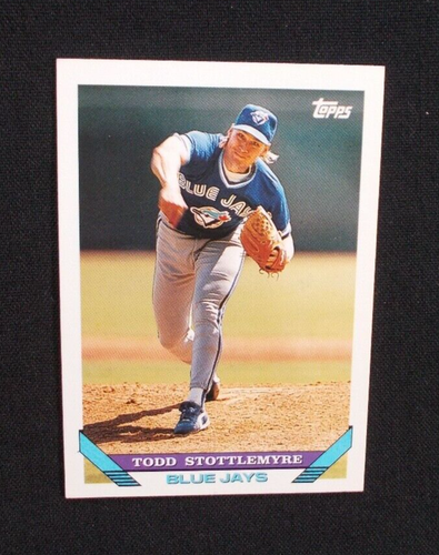 MLB 1993 Topps Baseball Card #23 Todd Stottlemyre - Toronto Blue Jays ...