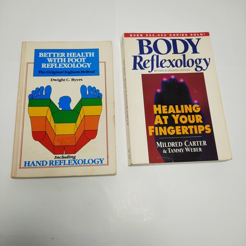 Body Reflexology Foot Hand Reflexology Healing Health Book Set | eBay