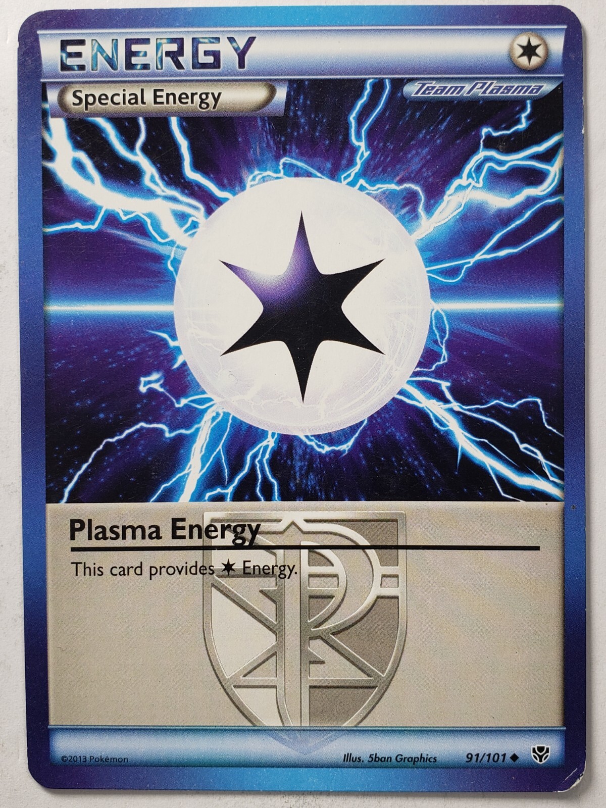 Plasma Energy 91/101 PL - Plasma Blast Pokemon Card - $2 Combined ...