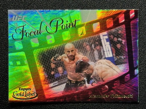 2024 Topps Gold Label UFC Alexander Volkanovski Focal Point #FP-20 | eBay