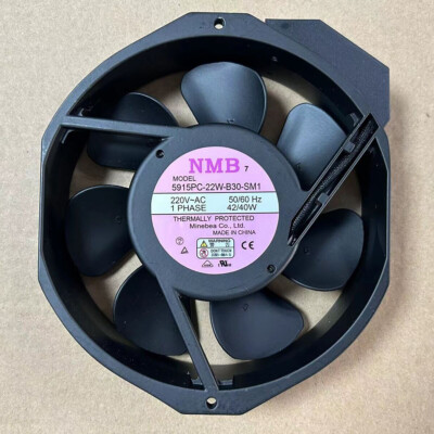 NEW In Box NMB 5915PC-22W-B30-SM1 AC Fan AC220V 42/40W 50/60Hz / | eBay