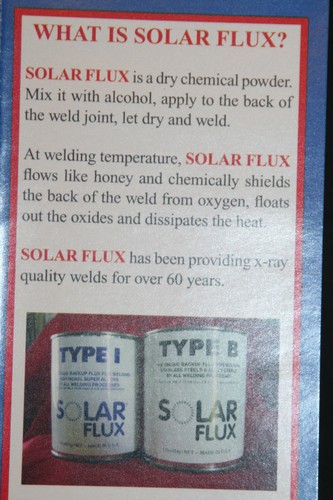 SOLAR FLUX TYPE B For Stainless Steel Welding, TIG MIG SMAW, FREE ...