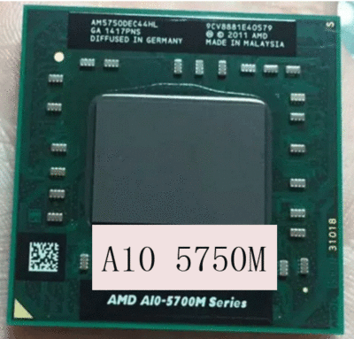 AMD A10-Series A10-5750M AM5750DEC44HL CPU Processor 2.5 GHz | eBay