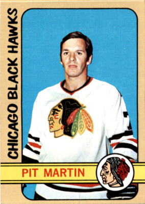 1972-73 Topps #99 Pit Martin Chicago Blackhawks | eBay