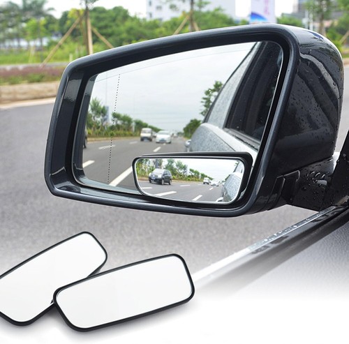 2-Pack Rectangle Blind Spot Mirrors - 360° Wide Angle Rearview for ...