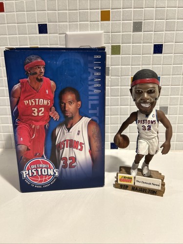 Detroit Pistons Richard Rip Hamilton Bobblehead W/ His Iconic Mask ...